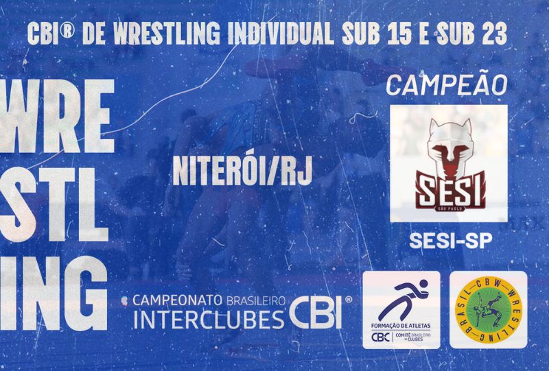 Resultado do CBI® de Wrestling Individual Sub 15 e Sub 23 em Niterói/RJ | www.cbclubes.org.br